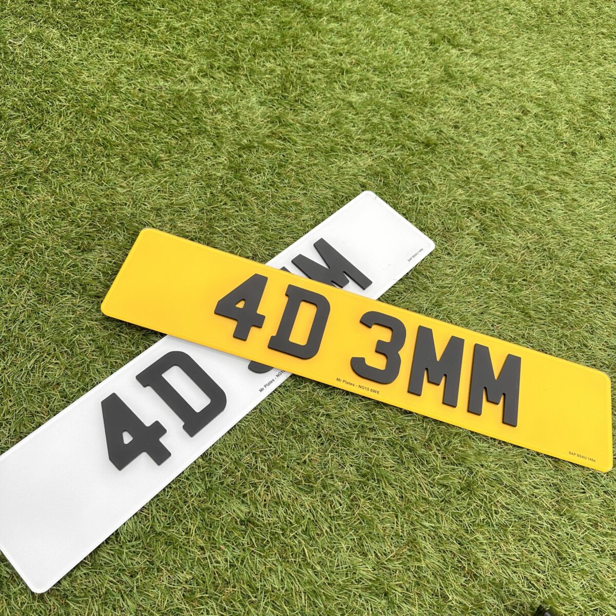 4D - 3mm Plates - Mr Plates - Nottingham
