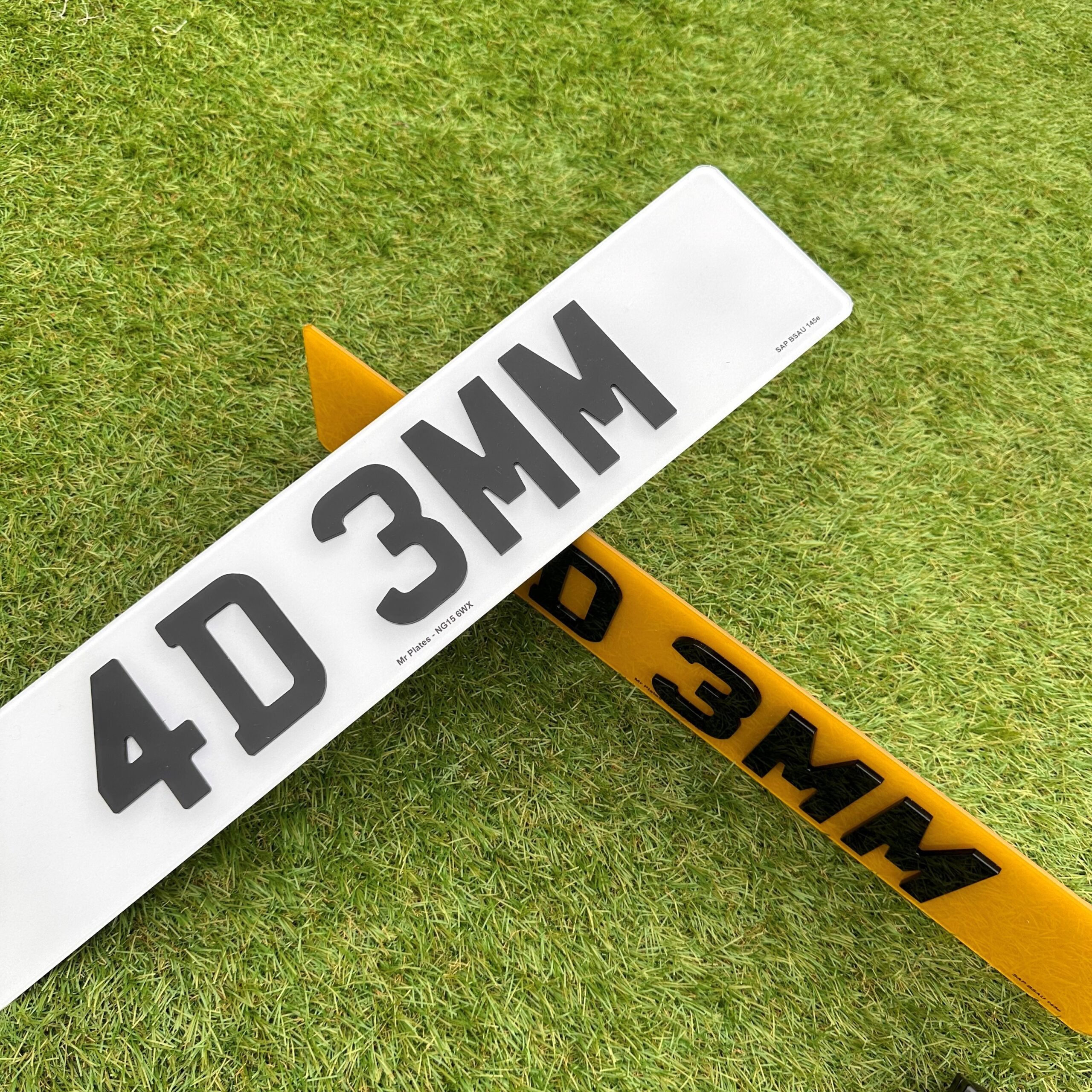 4D - 3mm Plates - Mr Plates - Nottingham