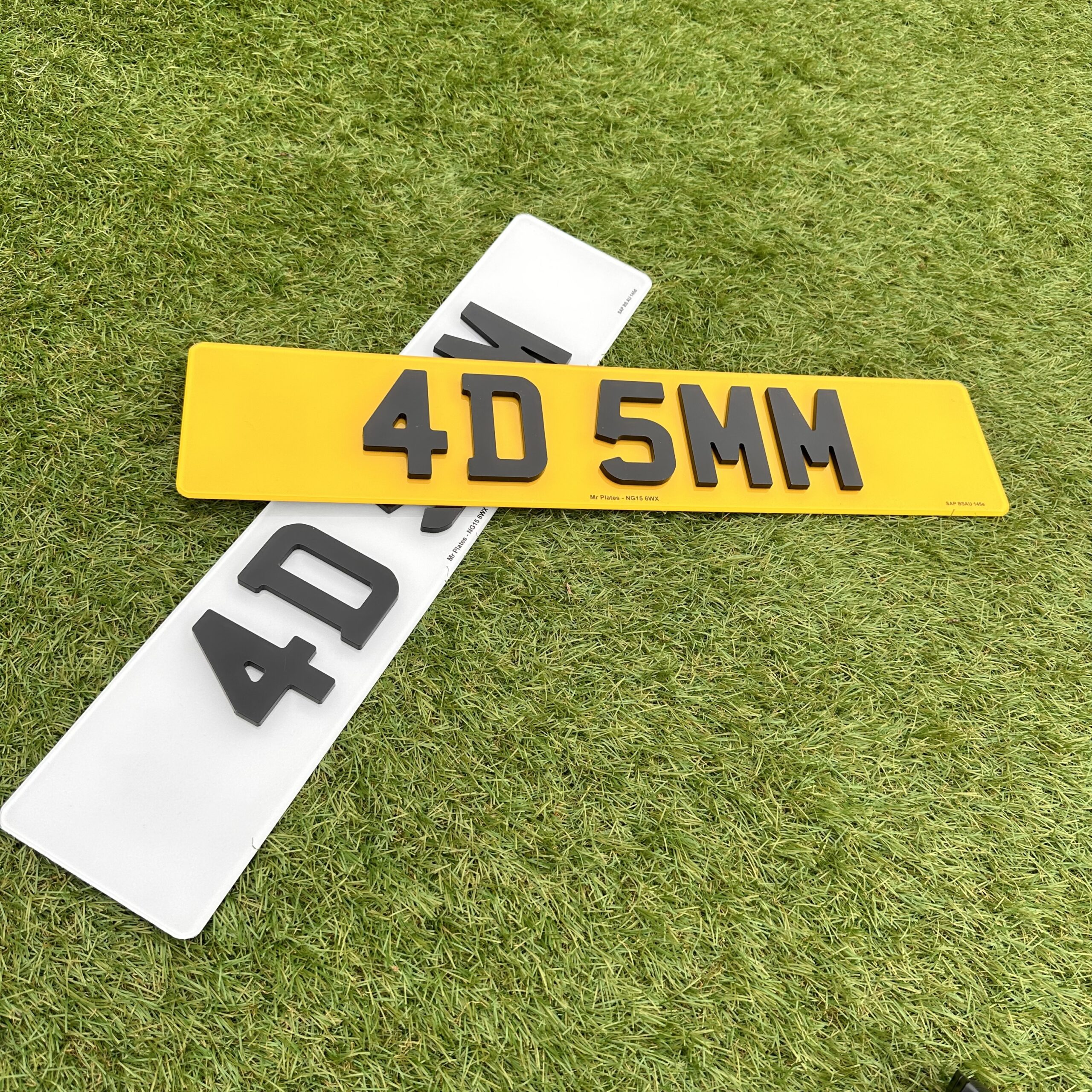 4D - 5mm Plates - Mr Plates - Nottingham