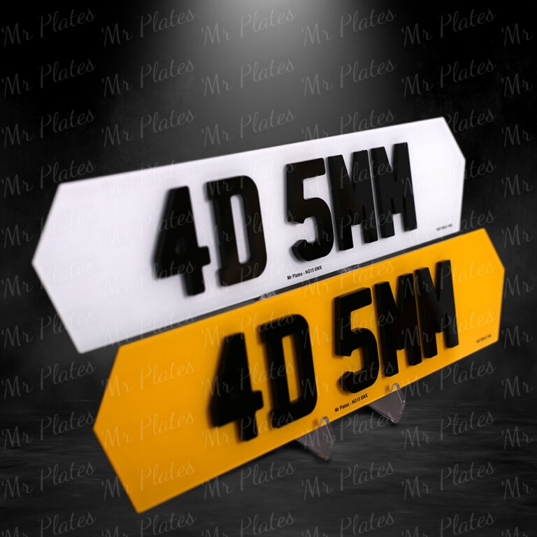 Hex Plates | Hex Number Plates