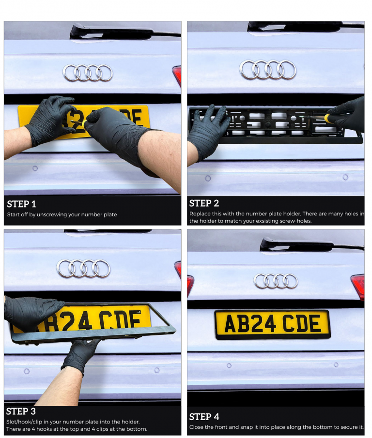 Number Plate Holder - Mr Plates - Nottingham