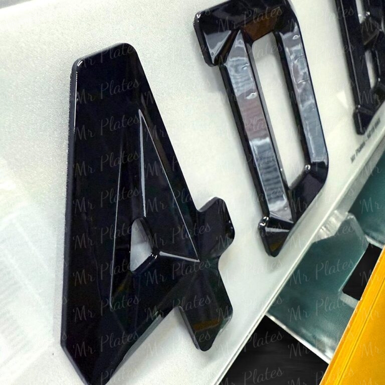 Hex Plates | Hex Number Plates